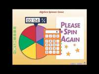 Algebra: Spinner Game - PC Software by Teach Simple