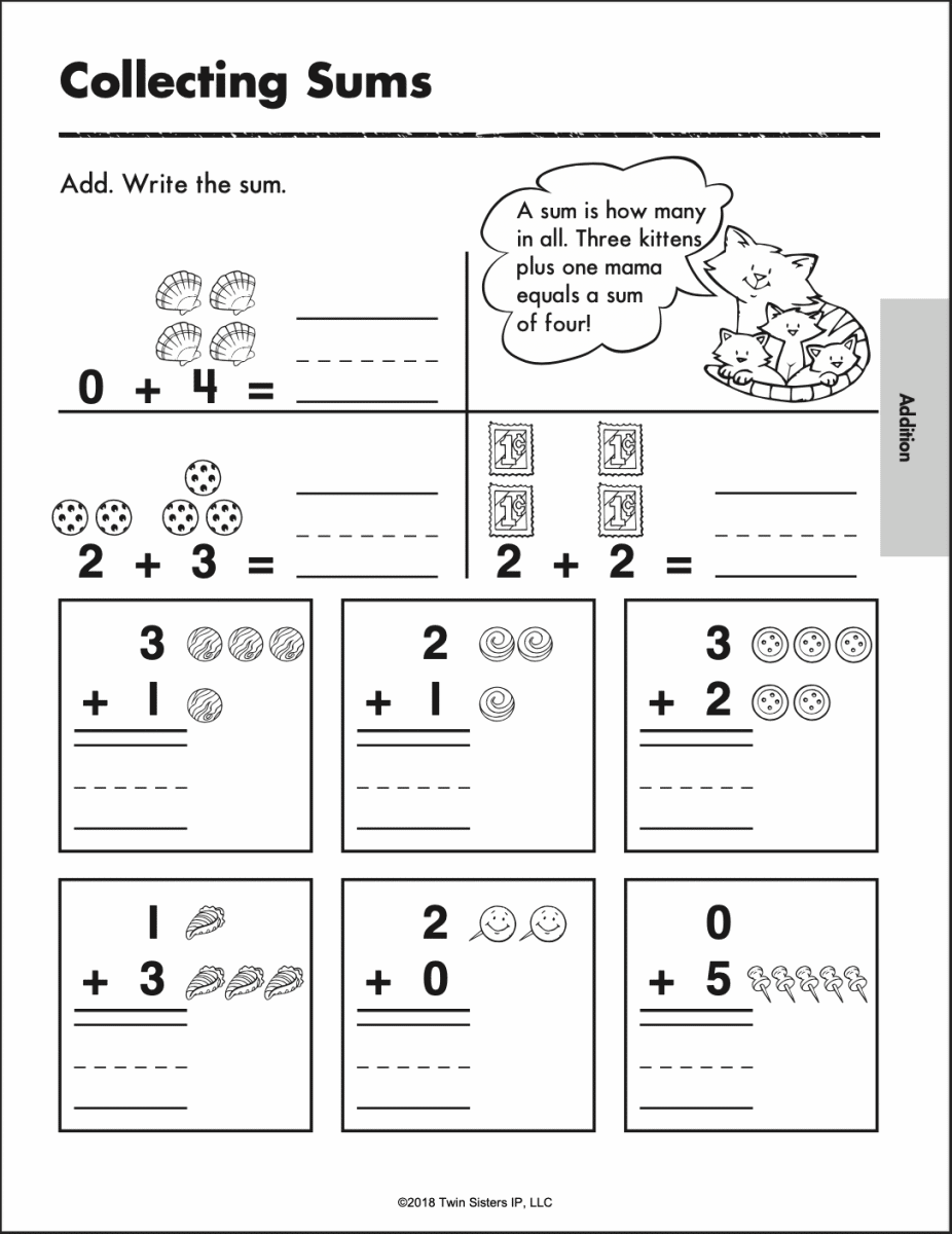 21 Awesome Addition Worksheets For Grade 1 - The Teach Simple Blog