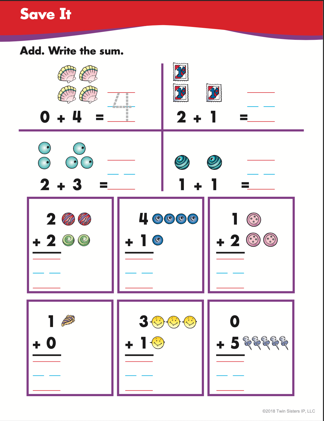 21 Awesome Addition Worksheets For Grade 1 - The Teach Simple Blog