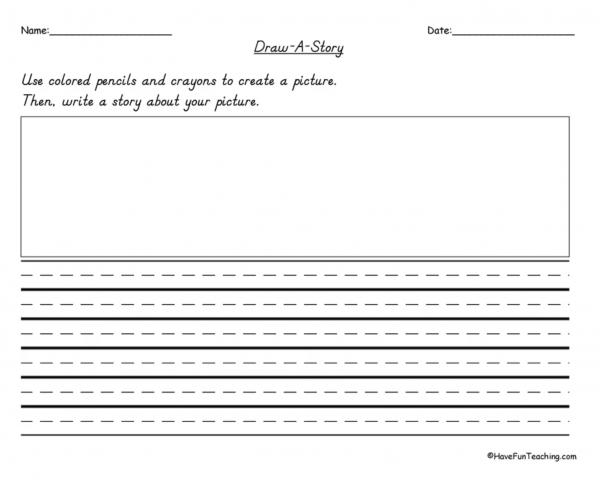 23 1st Grade Writing Worksheets To Practice New Skills - The Teach ...