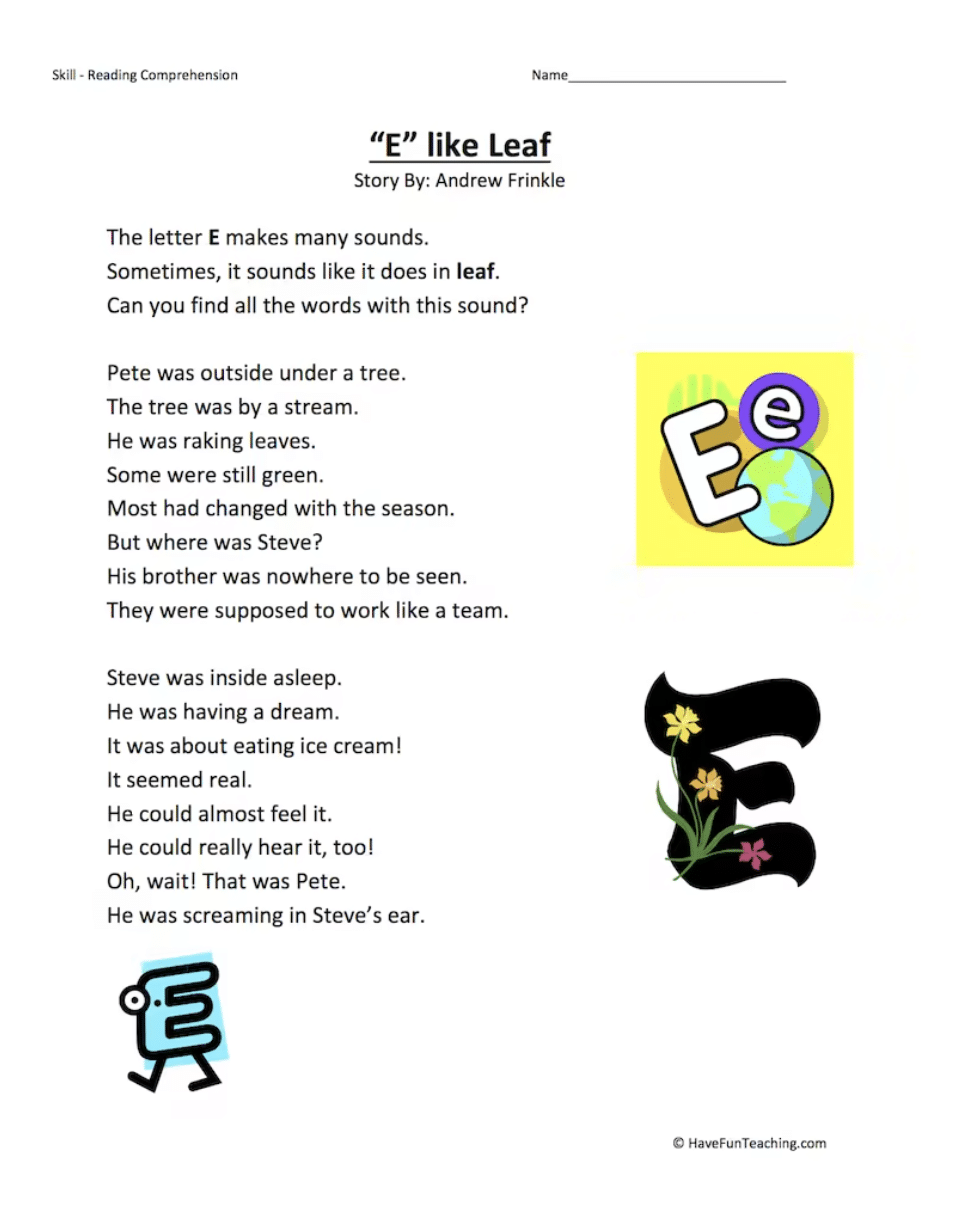 19 Go-To First Grade Phonics Worksheets - The Teach Simple Blog