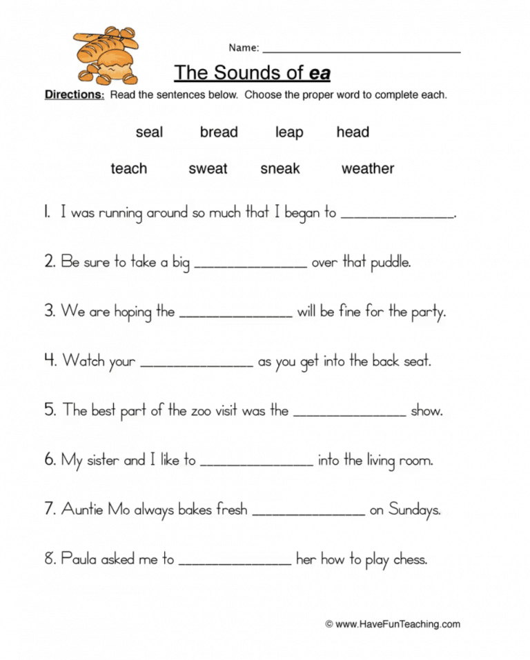 19 Go-To First Grade Phonics Worksheets - The Teach Simple Blog