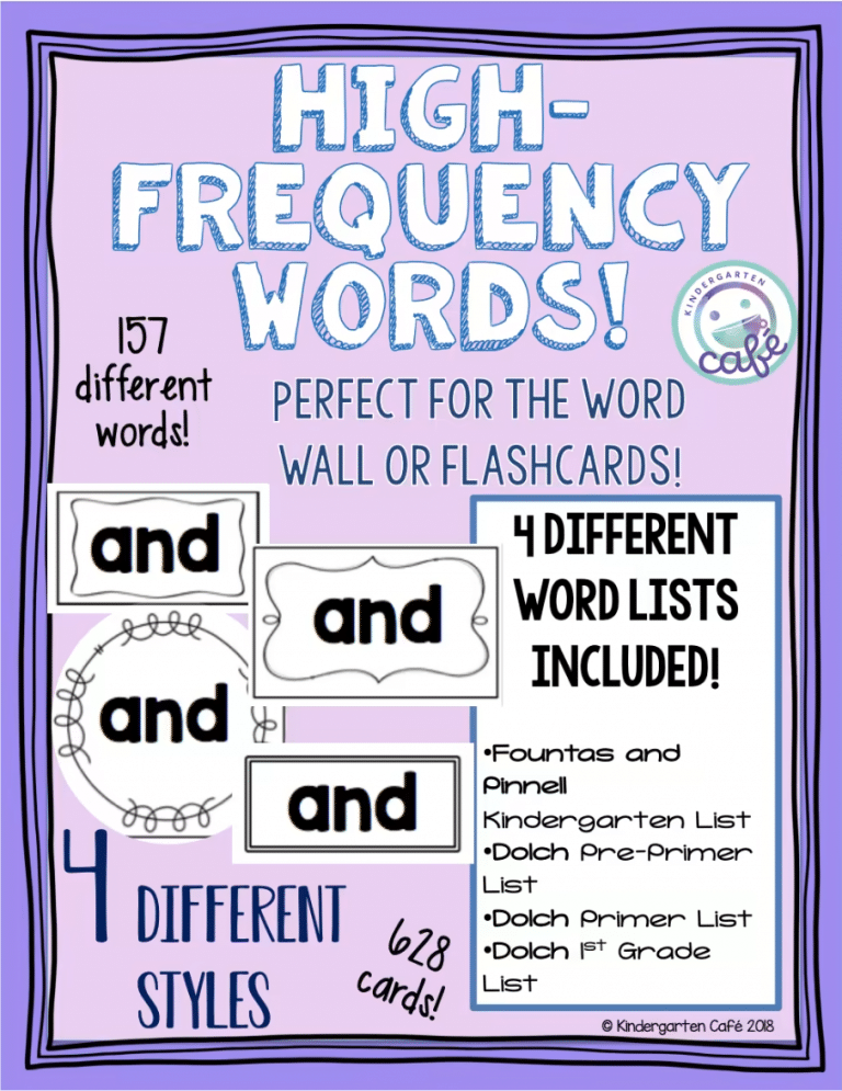 19+ Effective 1st Grade Flash Card Sets - The Teach Simple Blog