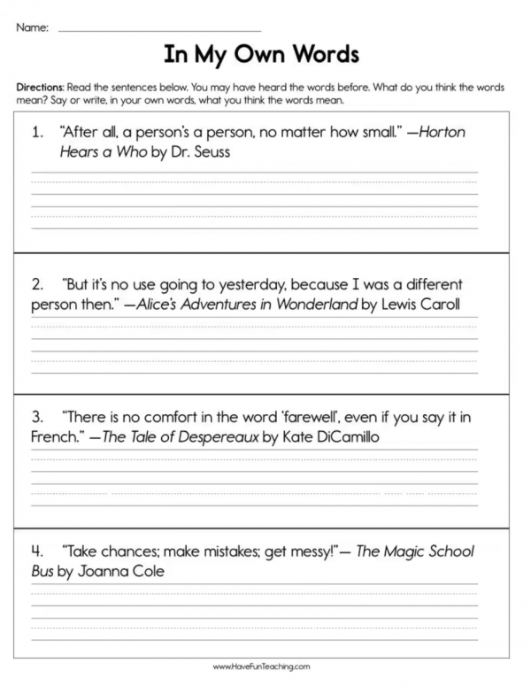23 1st Grade Writing Worksheets To Practice New Skills - The Teach ...