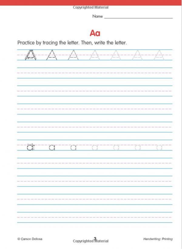 19 Essential 1st Grade Handwriting Worksheets - The Teach Simple Blog