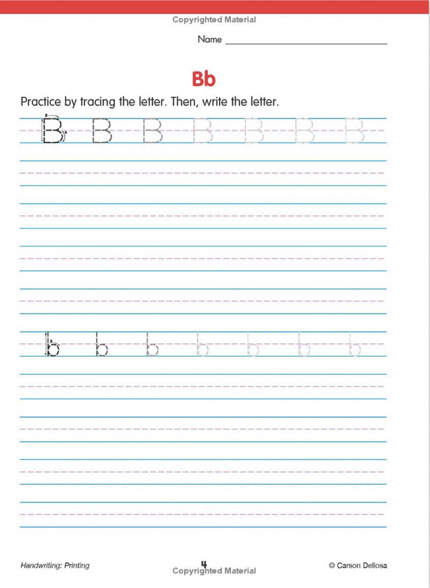 19 Essential 1st Grade Handwriting Worksheets - The Teach Simple Blog