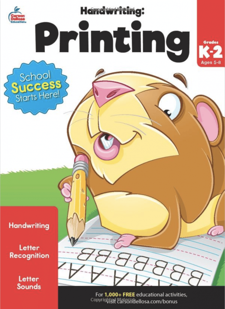 19 Essential 1st Grade Handwriting Worksheets - The Teach Simple Blog