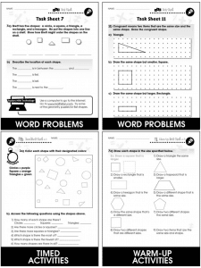 21+ First Grade Shapes Worksheets To Teach Geometry - The Teach Simple Blog