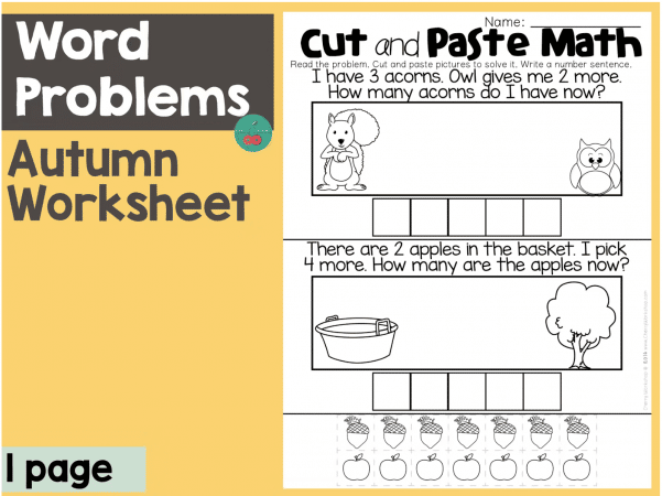 21 1st Grade Word Problems For Easy Math Skill Development - The Teach ...