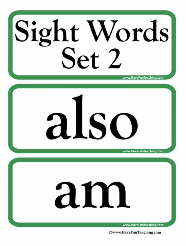 19+ Effective 1st Grade Flash Card Sets - The Teach Simple Blog