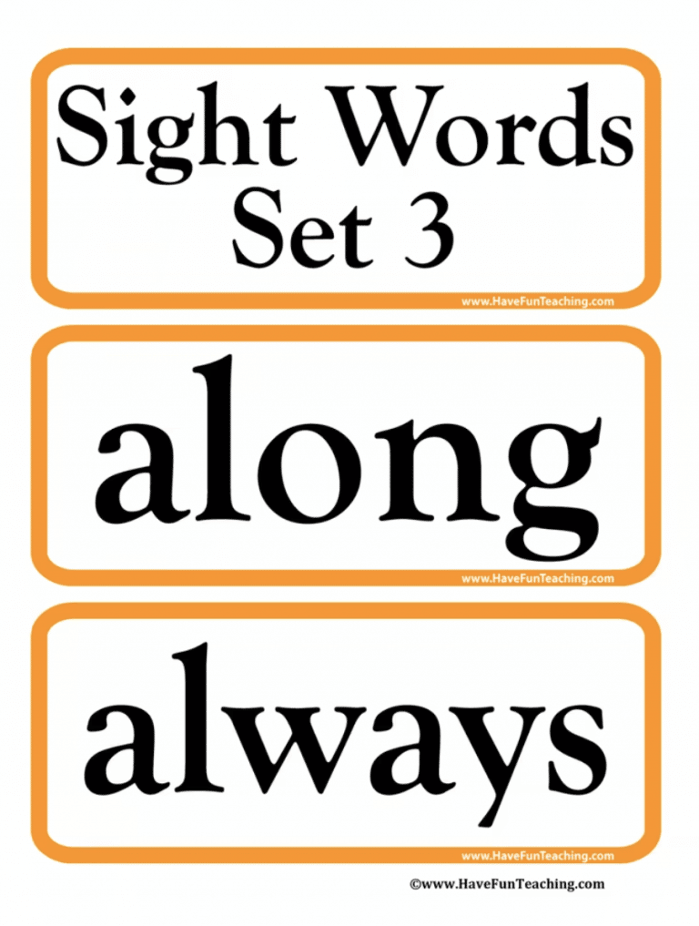 19+ Effective 1st Grade Flash Card Sets - The Teach Simple Blog