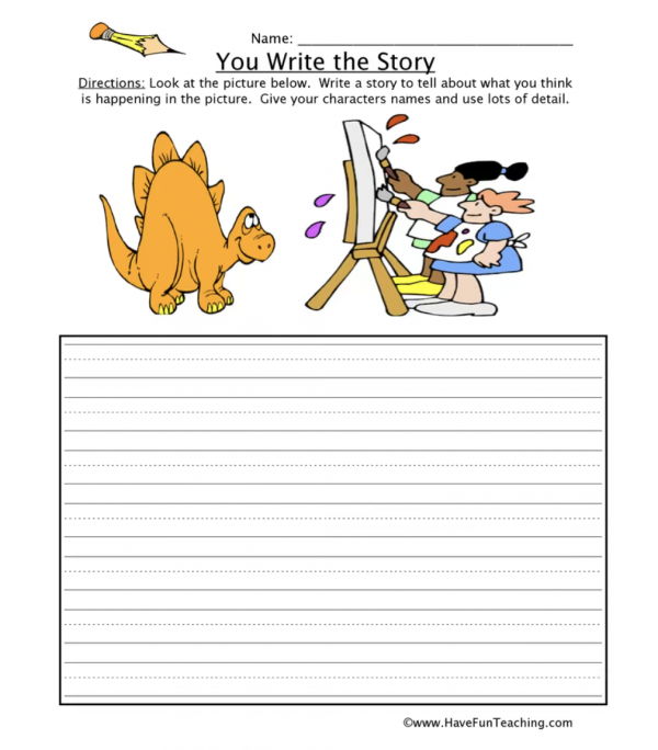 23 1st Grade Writing Worksheets To Practice New Skills - The Teach ...
