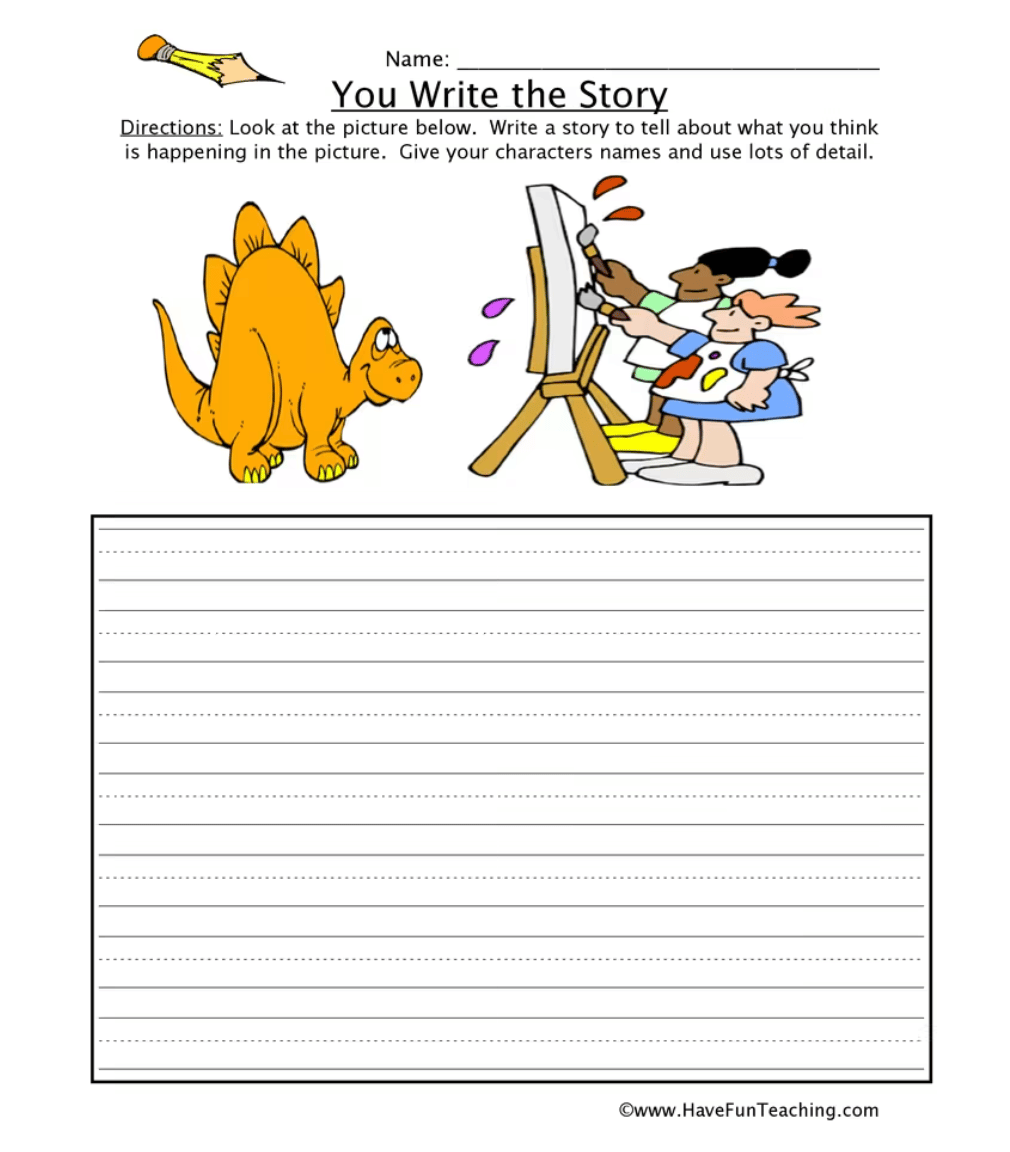 23 1st Grade Writing Worksheets To Practice New Skills - The Teach ...