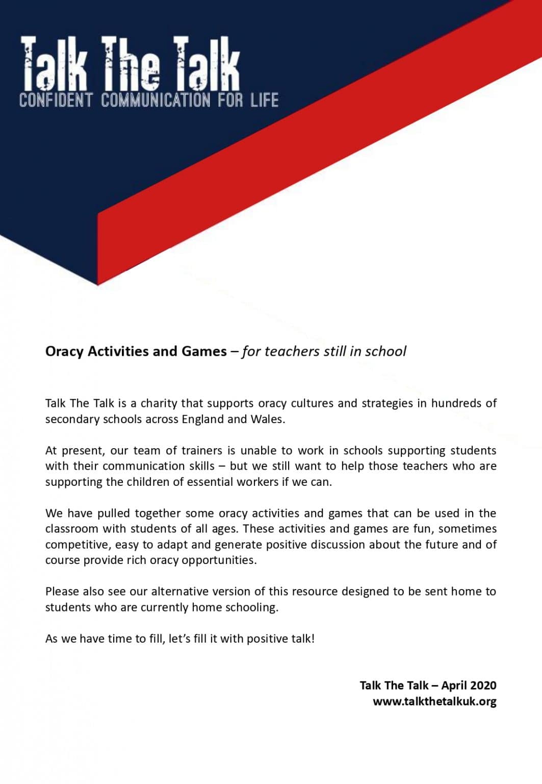 The Importance of Oracy in the Classroom - The Teach Simple Blog