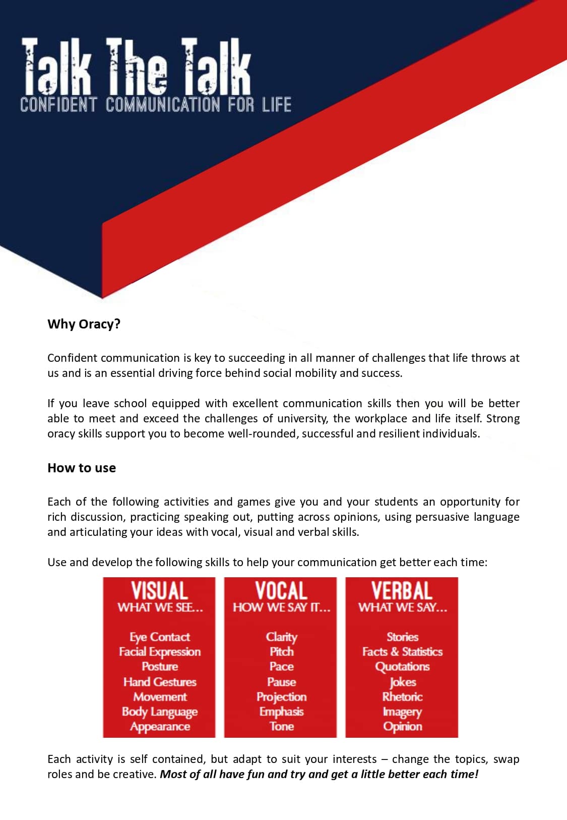 The Importance of Oracy in the Classroom - The Teach Simple Blog