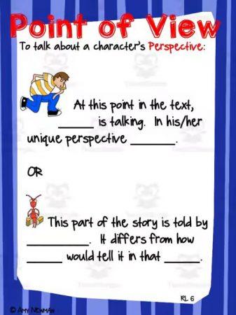 Top 17 Point-of-View Anchor Charts You Can Use Instantly