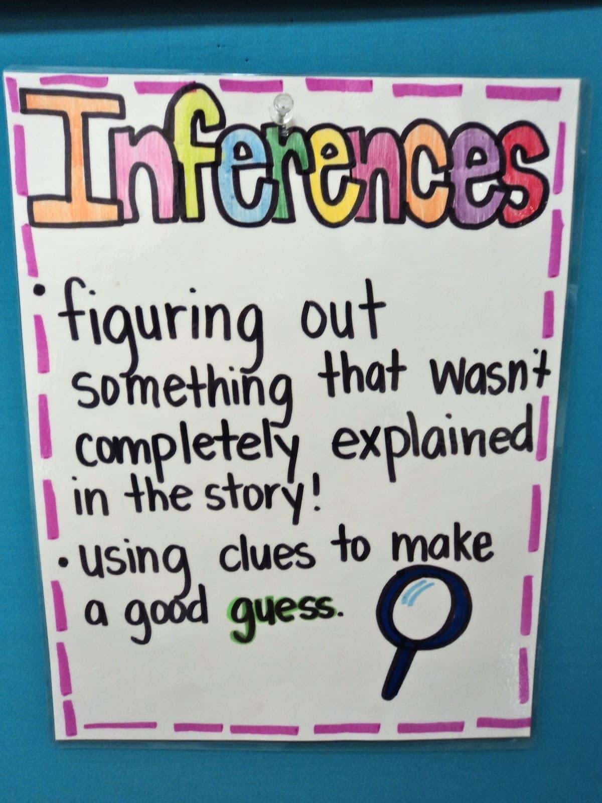 19 Fantastic Inferencing Anchor Chart - The Teach Simple Blog