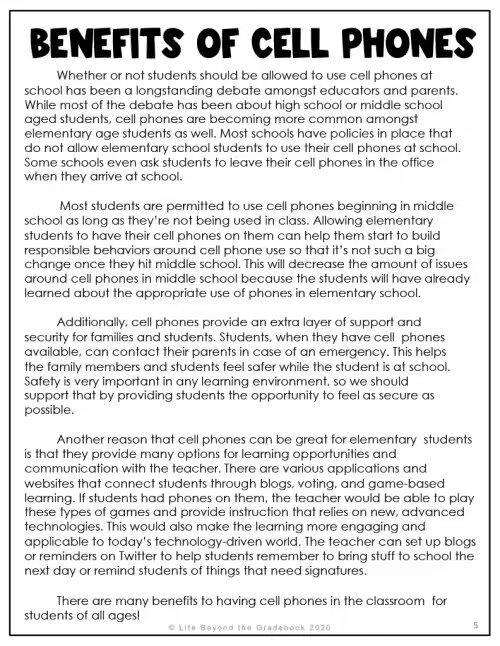 Opinion Writing Anchor Chart: A Brief Guide With Examples