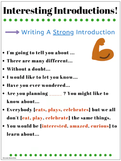 9+ Inspiring Narrative Writing Anchor Chart - The Teach Simple Blog