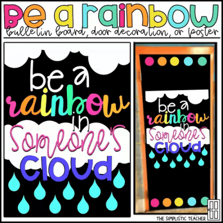 29 Bright & Cheery Rainbow Bulletin Board Ideas for Your Classroom ...