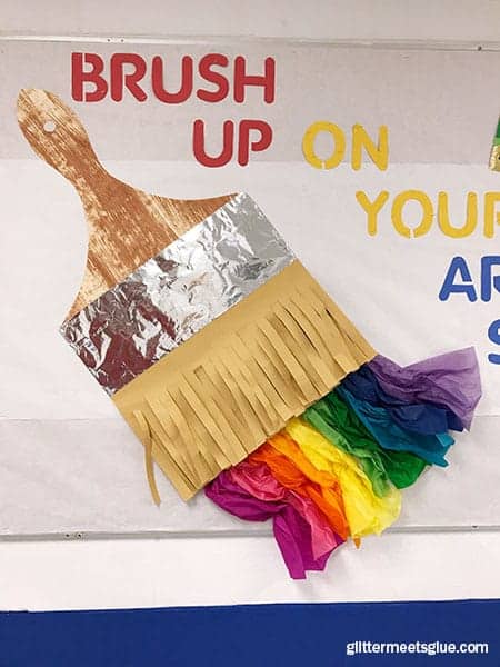 17 Colourfully Awesome Art Bulletin Boards - The Teach Simple Blog