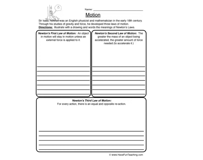 The Best Newton's Law Anchor Charts - The Teach Simple Blog