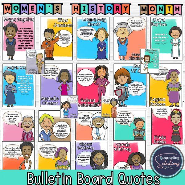 11 Inspiring Bulletin Board Ideas to Celebrate Women's History Month ...