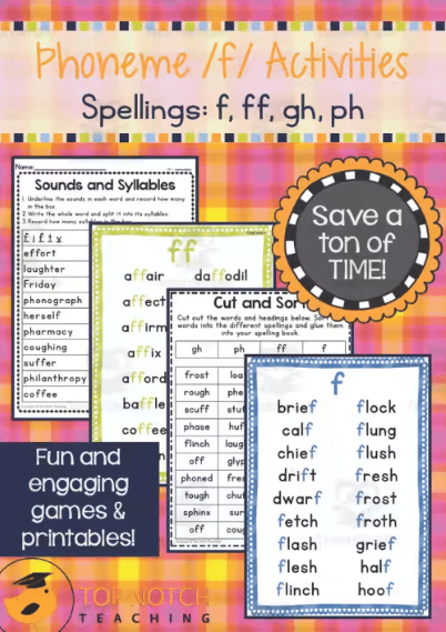 Fun with the Letter F! A Collection of the 9 Best Letter F Worksheets ...