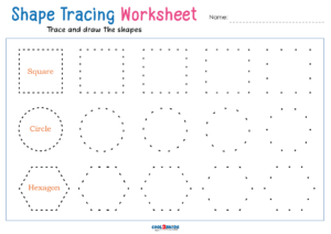9 Best Shape Tracing Worksheets: Fun & Engaging Shape Activities for ...