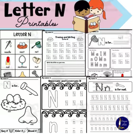 11 Nifty Letter N Worksheets to Help Your Students Learn with Fun - The ...