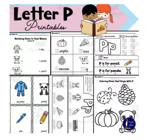 11 Creative & Effective Letter P Worksheets for Young Learners - The ...
