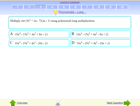 9 Best Multiplying Polynomials Worksheet For Students - The Teach ...