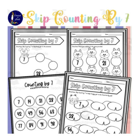 Jump Ahead With The 9 Bet Skip Counting Worksheets - The Teach Simple Blog