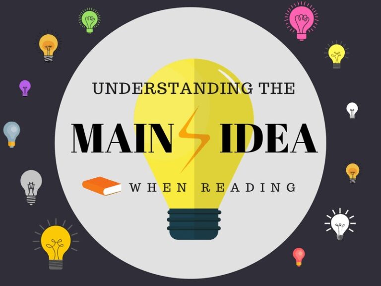 19+ Main Idea Anchor Chart Created By Teachers - The Teach Simple Blog