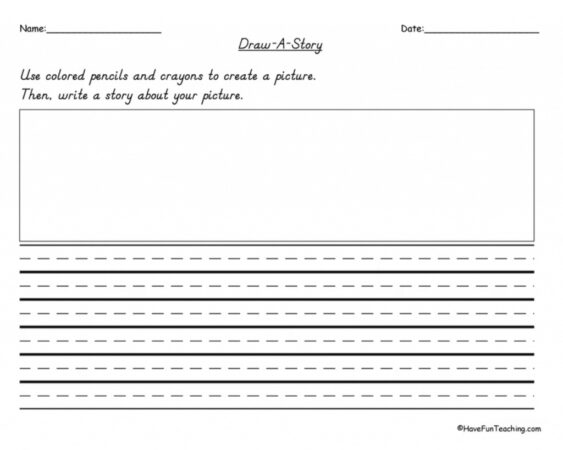 23 1st Grade Writing Worksheets To Practice New Skills - The Teach ...