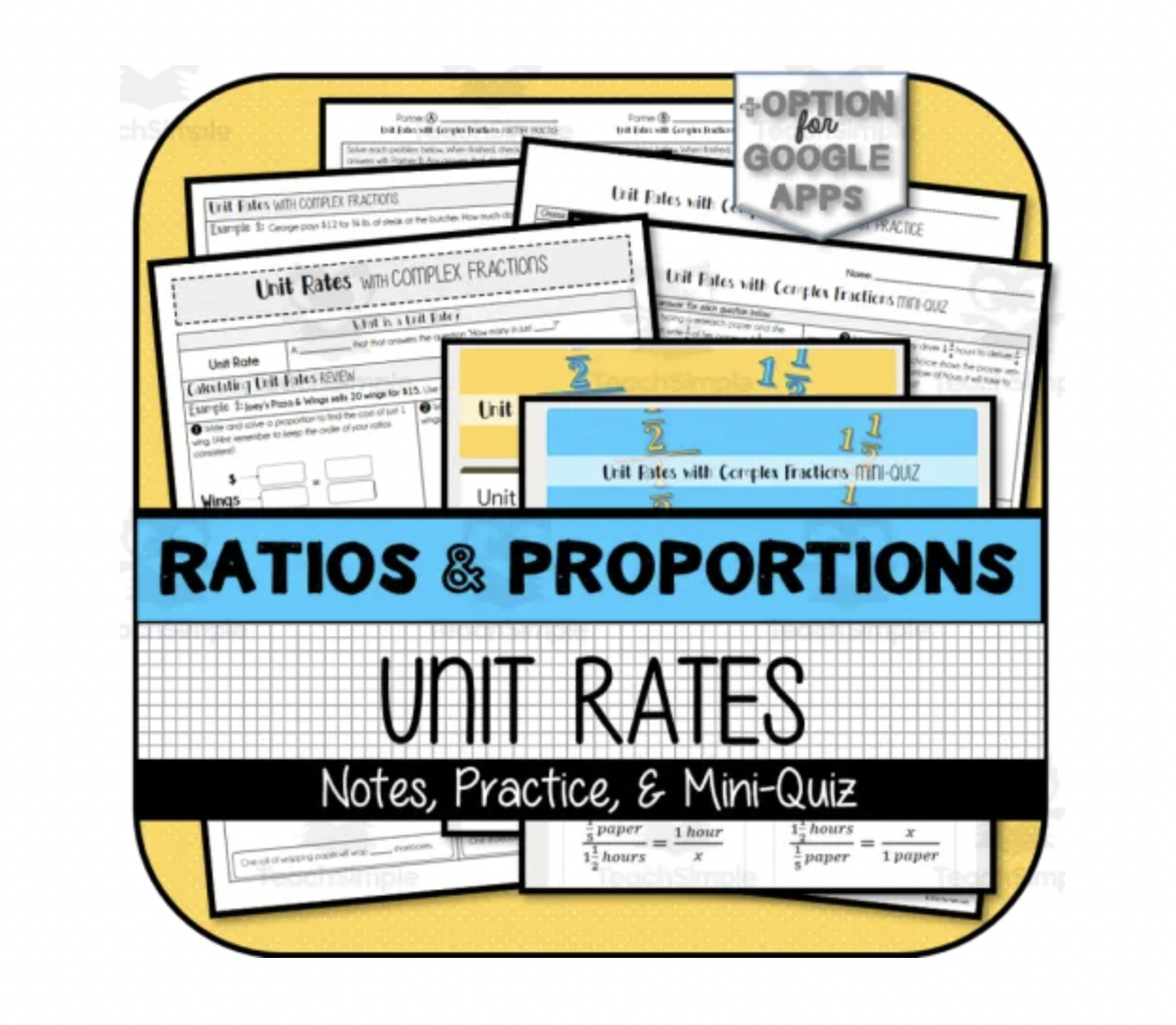 9 Relevant Unit Rate Worksheets to Enhance Understanding - The Teach ...