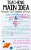 19+ Main Idea Anchor Chart Created By Teachers - The Teach Simple Blog