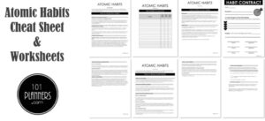 The Best Atomic Habits Worksheets - The Teach Simple Blog