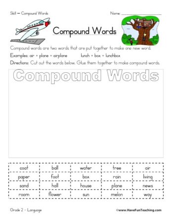 Top 9 Hand-Picked Worksheets for Teaching Compound Words - The Teach ...