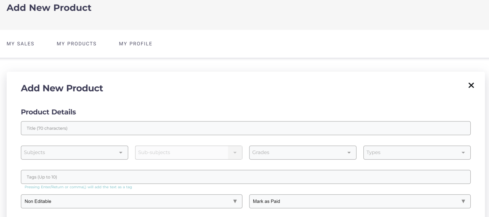 Guide To Uploading Products - The Teach Simple Blog