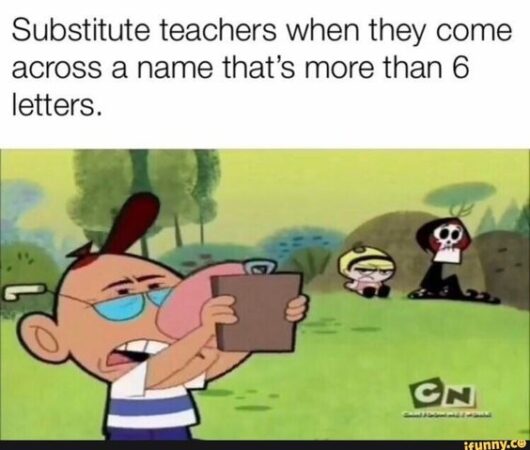 20 Funny Substitute Teacher Memes