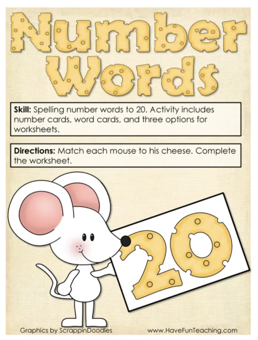 Understanding Number Words: Definitions, Examples & Charts - The Teach ...